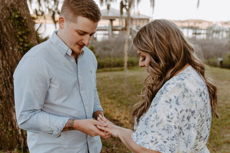 Dreamy Surprise Proposal Photos at Isle of Hope in Savannah, GA ...